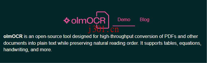 olmOCR：高效转换PDF和文档为纯文本的开源工具 - 笨鸟编程导航